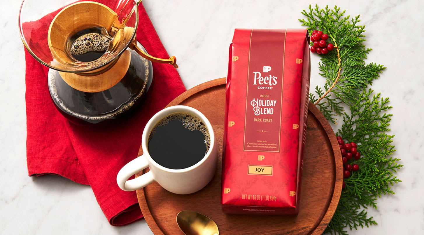 Peet's 2025 Holiday Blend Dark Roast Coffee | Limited Release | Peet's ...
